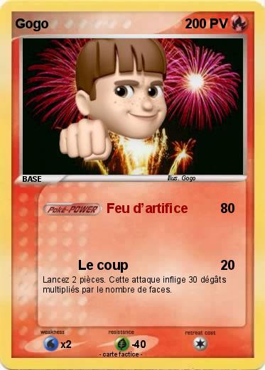 Pokémon Gogo 150 150 - Feu d’artifice - Ma carte Pokémon
