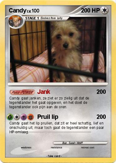 Pokémon Candy 91 91 - Jank - My Pokemon Card