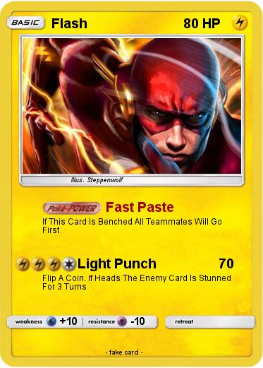 Pokémon Flash 746 746 - Fast Paste - My Pokemon Card