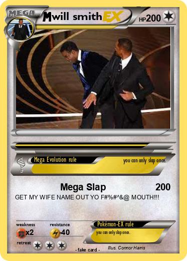 Pokémon will smith 115 115 - Mega Slap - My Pokemon Card