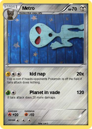 Pokémon Metro 61 61 - kid nap - My Pokemon Card