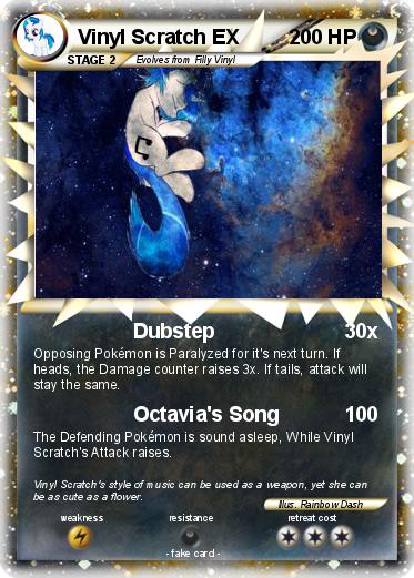 Pokémon Vinyl Scratch EX 2 2 - Dubstep - My Pokemon Card