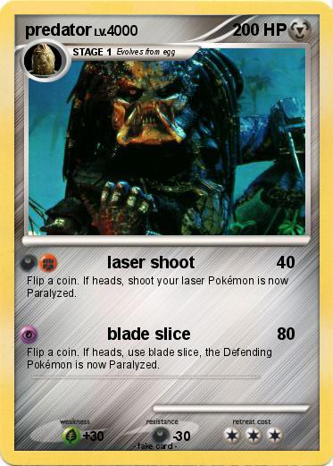 Pokémon predator 660 660 - laser shoot - My Pokemon Card