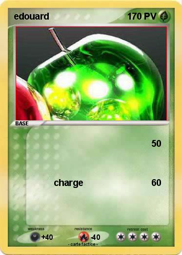 Pokémon edouard 52 52 - charge - Ma carte Pokémon
