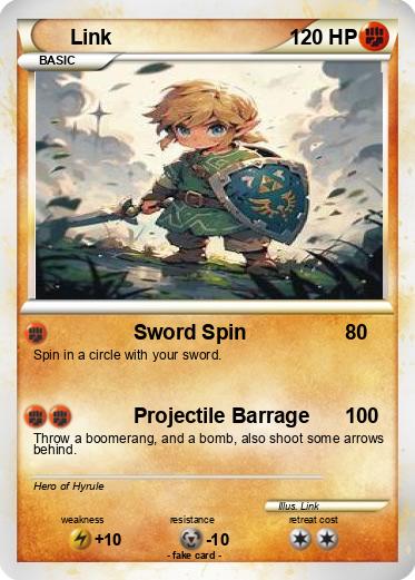 Pokémon Link 5196 5196 - Sword Spin - My Pokemon Card