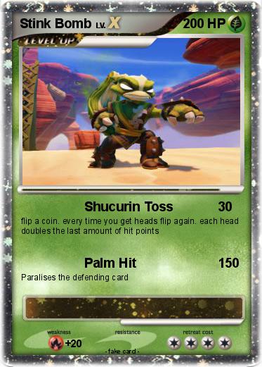Pokémon Stink Bomb 13 13 - Shucurin Toss - My Pokemon Card
