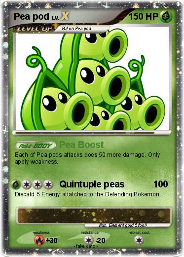 Pokémon Pea pod 18 18 - Pea Boost - My Pokemon Card