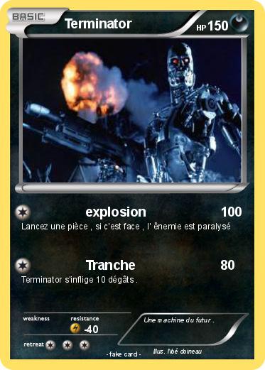 Pokémon Terminator 761 761 - explosion - My Pokemon Card