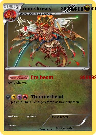 Pokémon monstrosity 300000000000000000000 300000000000000000000 - fire ...