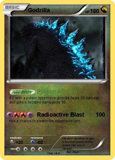Pokémon Godzilla 2070 2070 - Poison Absorb - My Pokemon Card