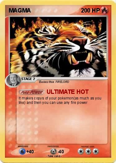 Pokémon MAGMA 51 51 - ULTIMATE HOT - My Pokemon Card