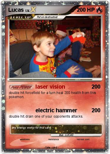 Pokémon Lucas 1081 1081 - laser vision - My Pokemon Card