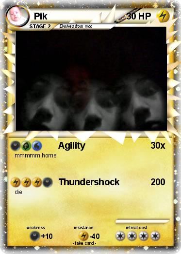Pokémon Pik 77 77 - Agility - My Pokemon Card