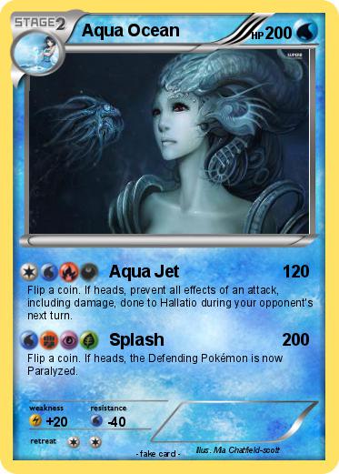 Pokémon Aqua Ocean - Aqua Jet - My Pokemon Card