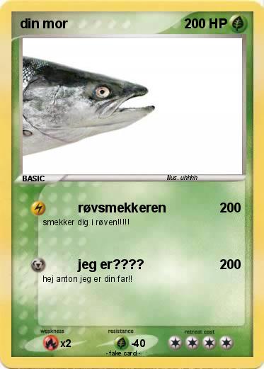 Pokémon din mor 64 64 - røvsmekkeren - My Pokemon Card