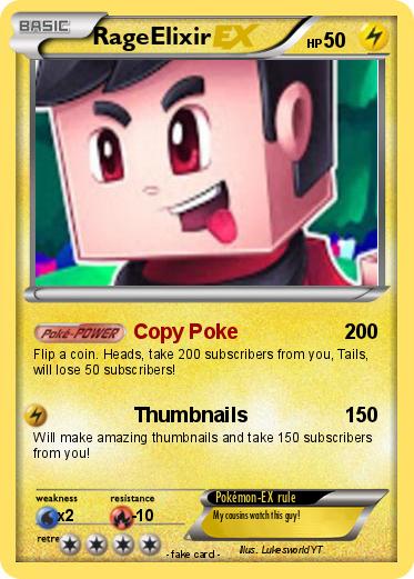 Pokémon RageElixir - Copy Poke - My Pokemon Card