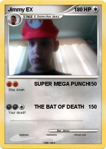 Pokémon Jimmy EX 6 6 - SUPER MEGA PUNCH - My Pokemon Card
