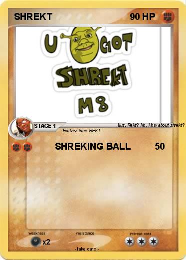 Pokémon SHREKT - SHREKING BALL - My Pokemon Card