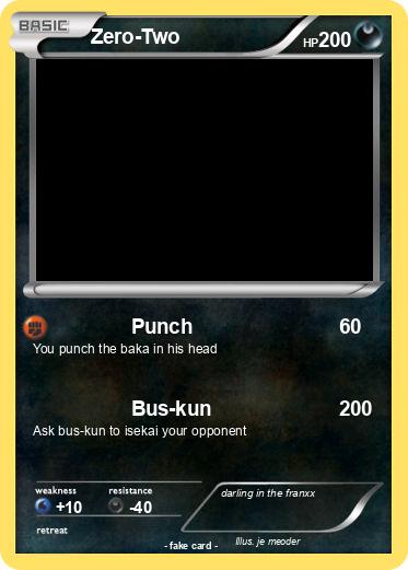 Pokémon Zero Two 74 74 - Punch - My Pokemon Card