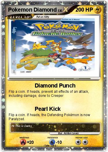 Pokémon Pokemon Diamond 3 3 - Diamond Punch - My Pokemon Card