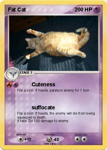 Pokémon Fat Cat 251 251 - Cuteness - My Pokemon Card