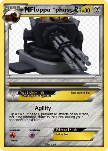 Pokémon Floppa phase 2 2 - Agility - My Pokemon Card