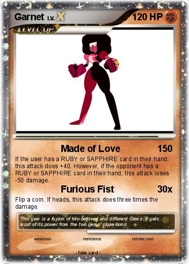 Pokémon Garnet 91 91 - Made of Love - My Pokemon Card