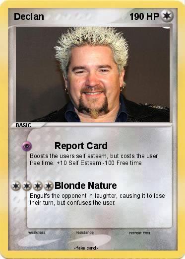 Pokémon Declan 63 63 - Report Card - My Pokemon Card
