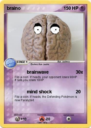 Pokémon braino - brainwave - My Pokemon Card
