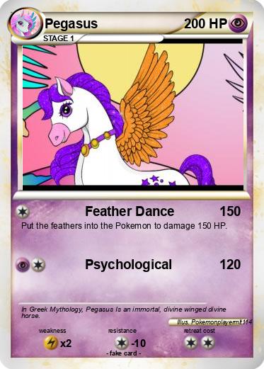 Pokémon Pegasus 860 860 - Feather Dance - My Pokemon Card