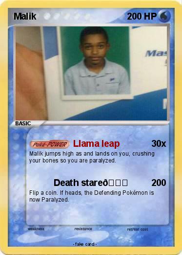 Pokémon Malik 48 48 - Llama leap - My Pokemon Card