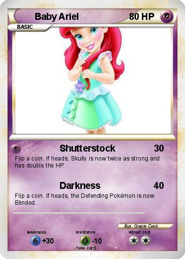 Pokémon Baby Ariel - Shutterstock - My Pokemon Card