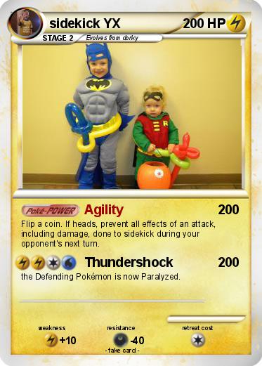 Pokémon sidekick YX - Agility - My Pokemon Card