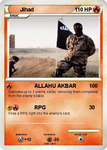 Pokémon Jihad 10 10 - ALLAHU AKBAR - My Pokemon Card