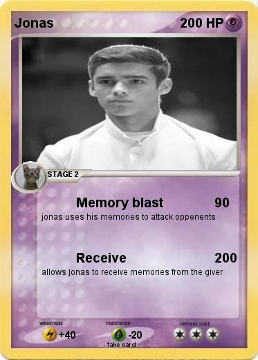 Pokémon Jonas 291 291 - Memory blast - My Pokemon Card