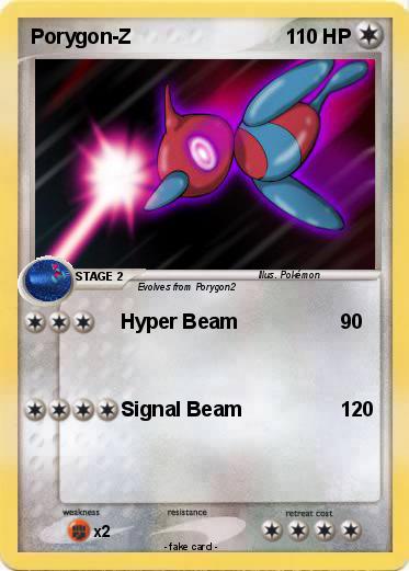 Pokémon Porygon Z 177 177 - Hyper Beam - My Pokemon Card