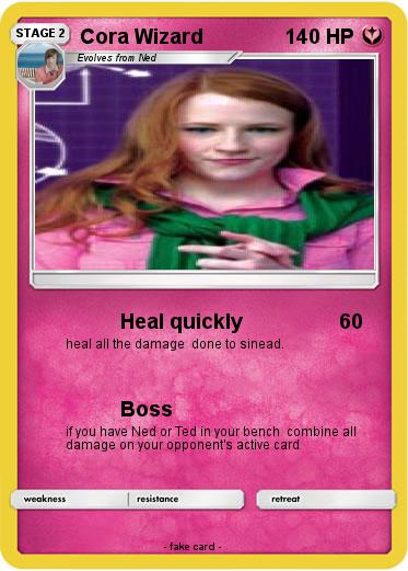 Pokémon Cora Wizard - Heal quickly - My Pokemon Card