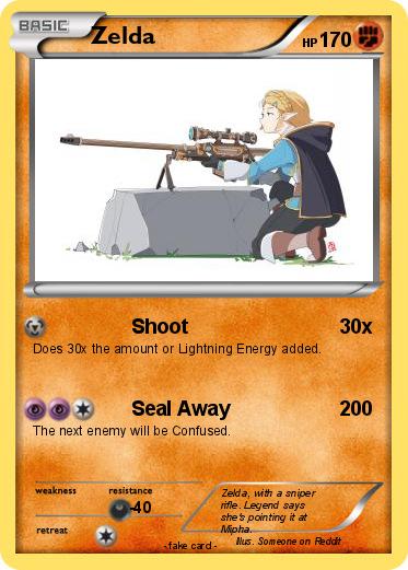 Pokémon Zelda 705 705 - Shoot - My Pokemon Card