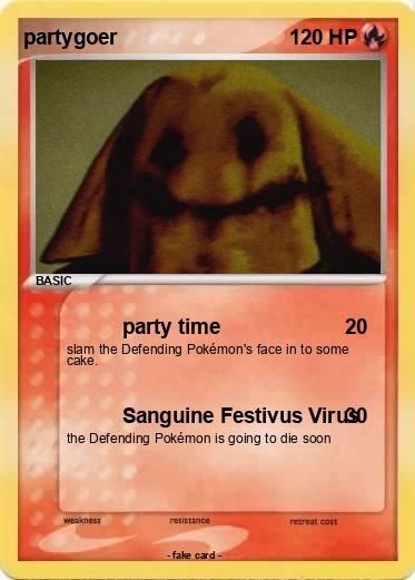 Pokémon partygoer 7 7 - party time - My Pokemon Card
