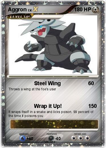 Pokémon Aggron 269 269 - Steel Wing - My Pokemon Card