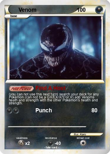Pokémon Venom 1042 1042 - Find A Host - My Pokemon Card