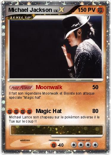 Pokémon Michael Jackson 557 557 - Moonwalk - Ma carte Pokémon