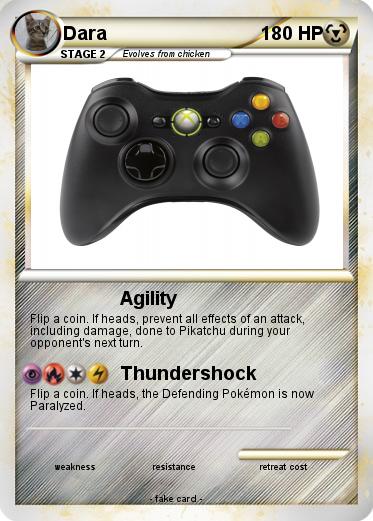 Pokémon Dara 11 11 - Agility - My Pokemon Card