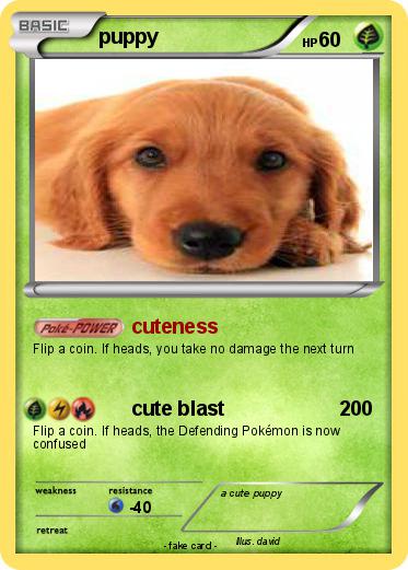 Pokémon puppy 1015 1015 - cuteness - My Pokemon Card
