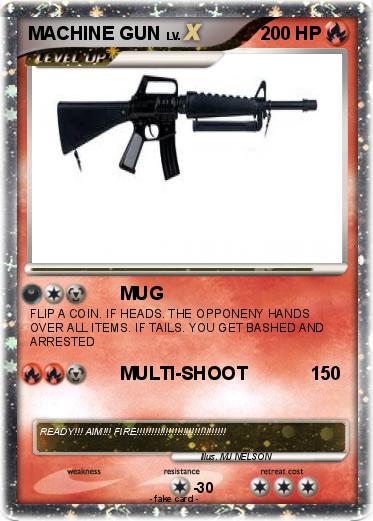 Pokémon MACHINE GUN 86 86 - MUG - My Pokemon Card