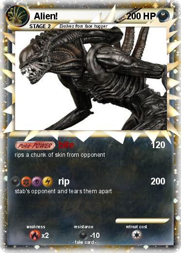 Pokémon Alien 705 705 - bite - My Pokemon Card