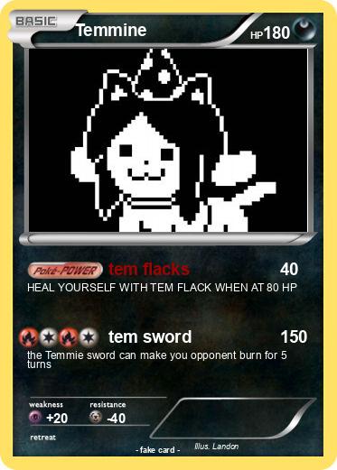 Pokémon Temmine - tem flacks - My Pokemon Card