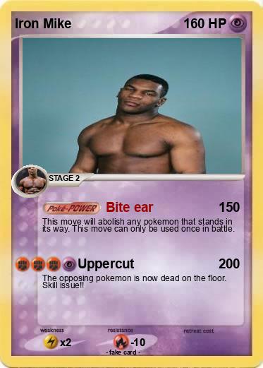 Pokémon Iron Mike - Bite ear - My Pokemon Card