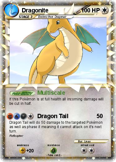 Pokémon Dragonite 700 700 - Multiscale - My Pokemon Card