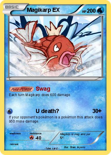 Pokémon Magikarp EX 76 76 - Swag - My Pokemon Card